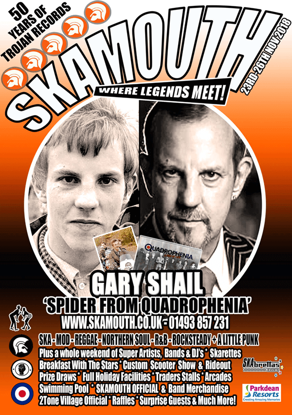 Gary Shail – Skamouth Weekender